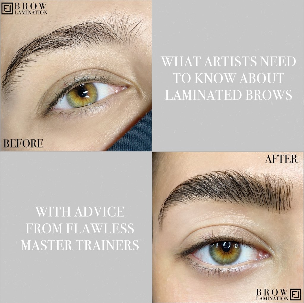 Brow lamination – What Artists Needs to Know – Flawless Lashes by Loreta